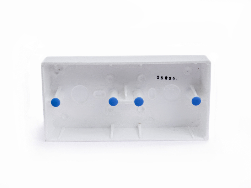 Mounting Box -Twin (175 x 90 x 34) - Polycrome