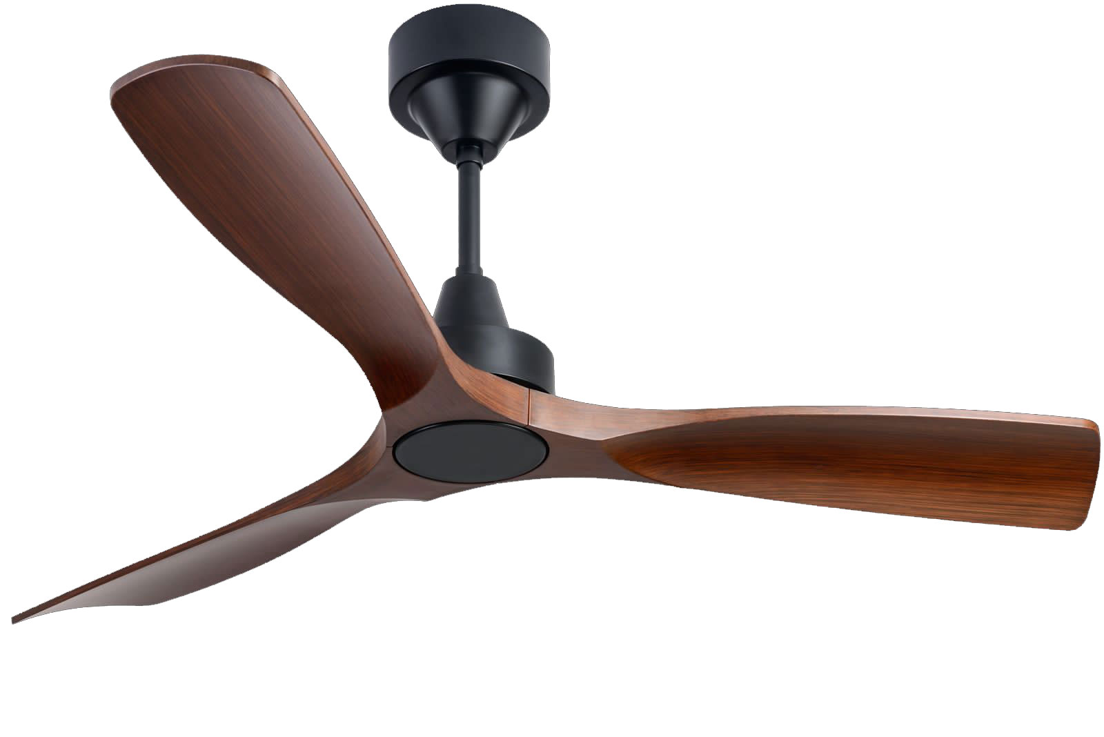 Viera DC Ceiling Fan without Light - Kumbuk/Black - Polycrome