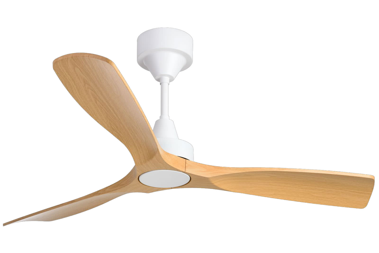 Viera DC Fan without Light - Teak/White - Polycrome