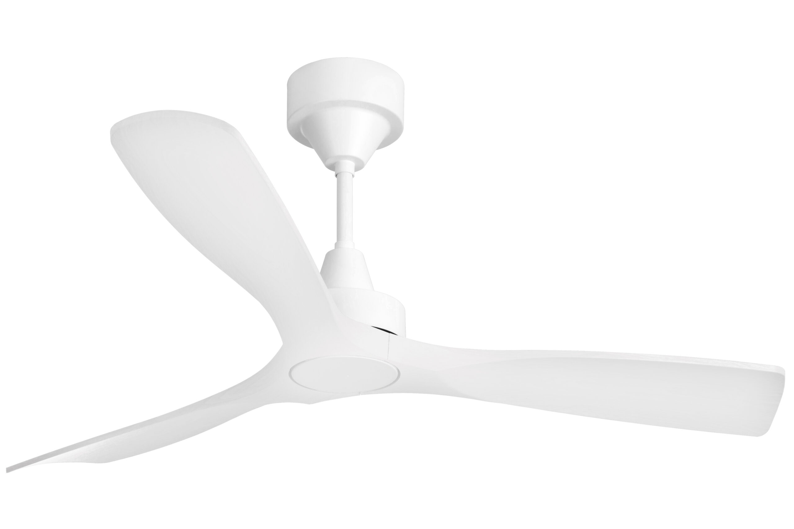 Viera DC Ceiling Fan without Light – Full White – Polycrome